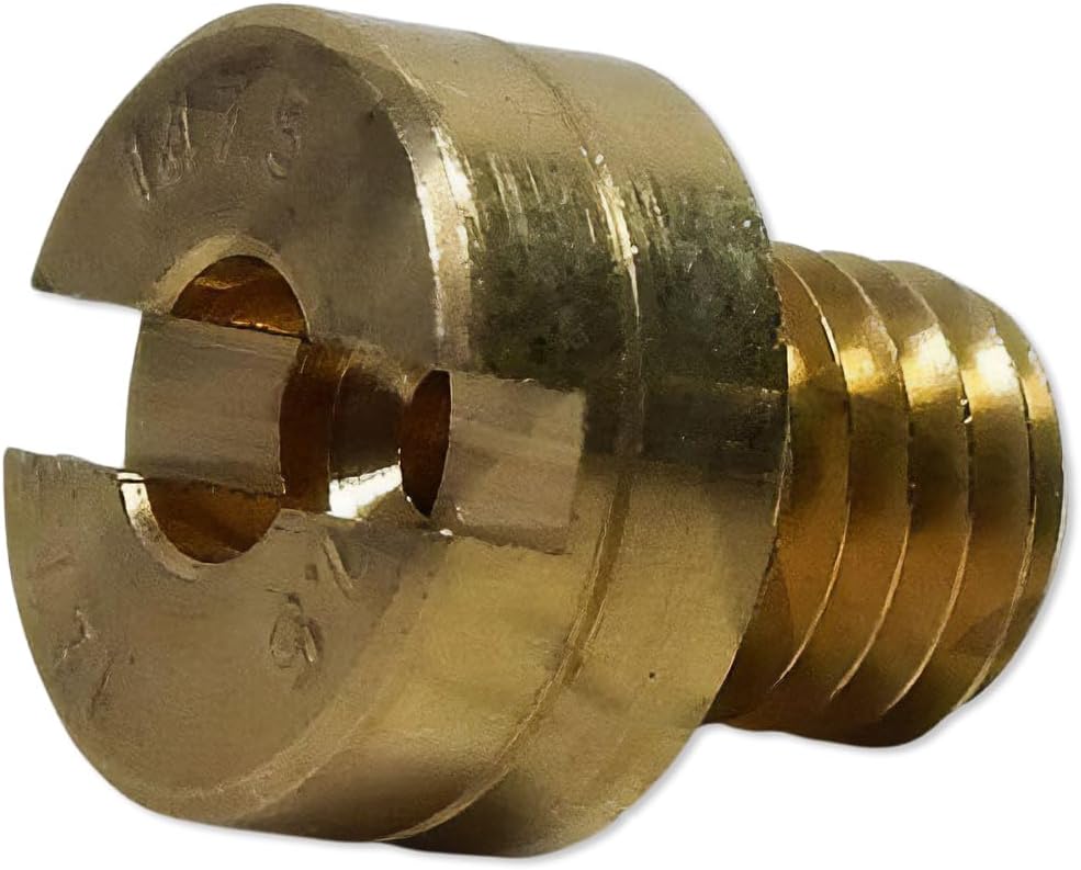 Mikuni Carburetor N100/604 Large Round Main Jet Number 147.5 Fits Suzu ...