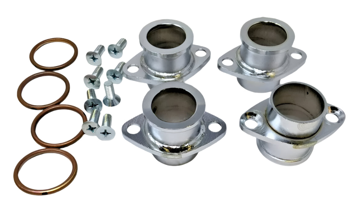 Sandcast Nos Exhaust Header Flange Kit Bolts/Seals Fits Honda 69-76 CB ...