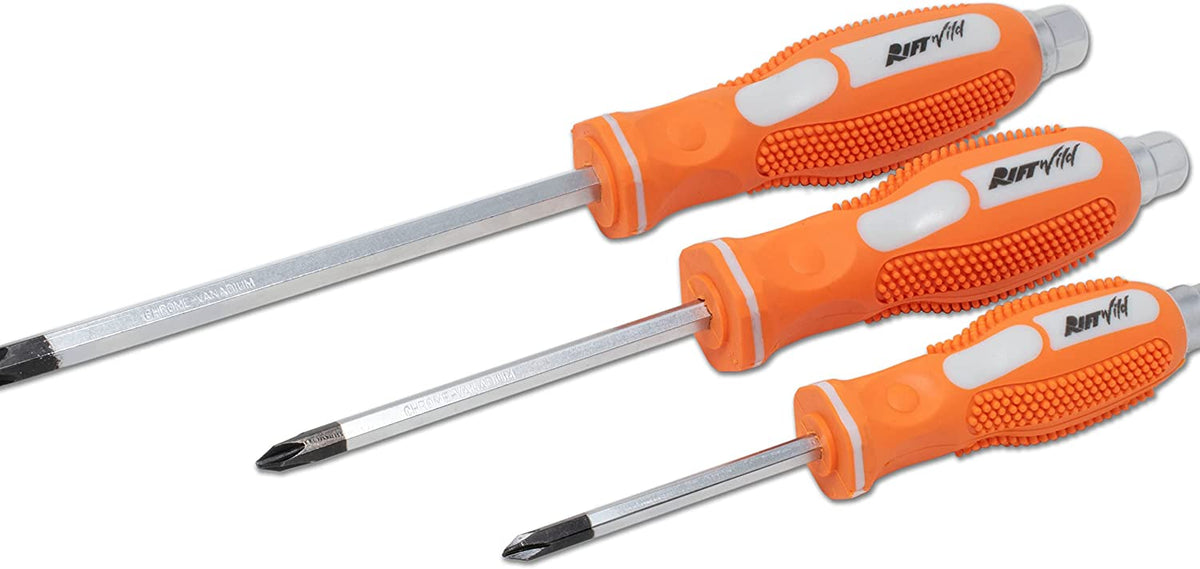 JIS (Japanese Industrial Standard) 7-Piece JIS Driver Set Includes (3 ...